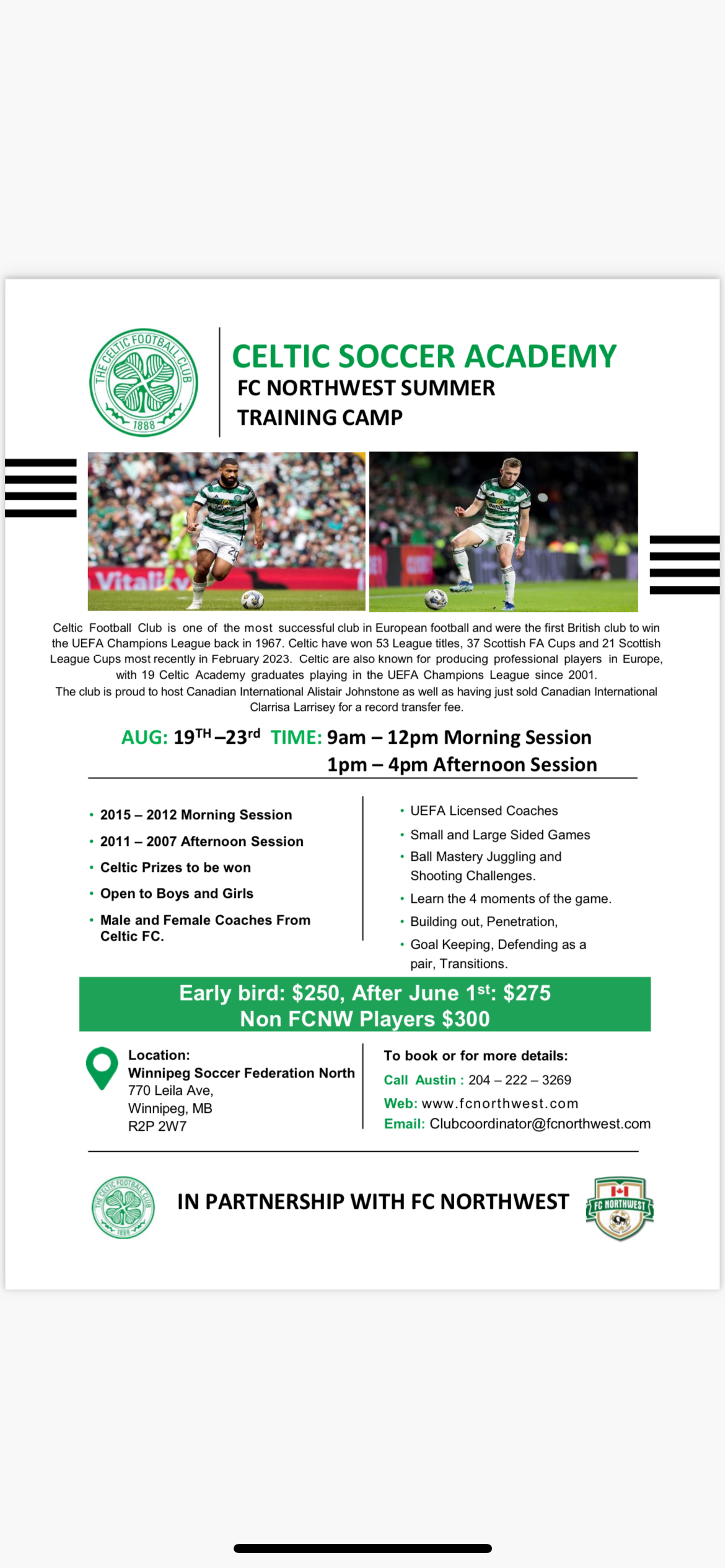 FC Northwest Soccer Club : Website by RAMP InterActive